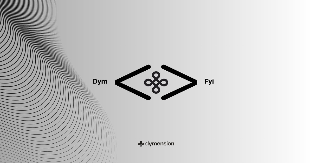 Assets on Dymension | Dym.Fyi
